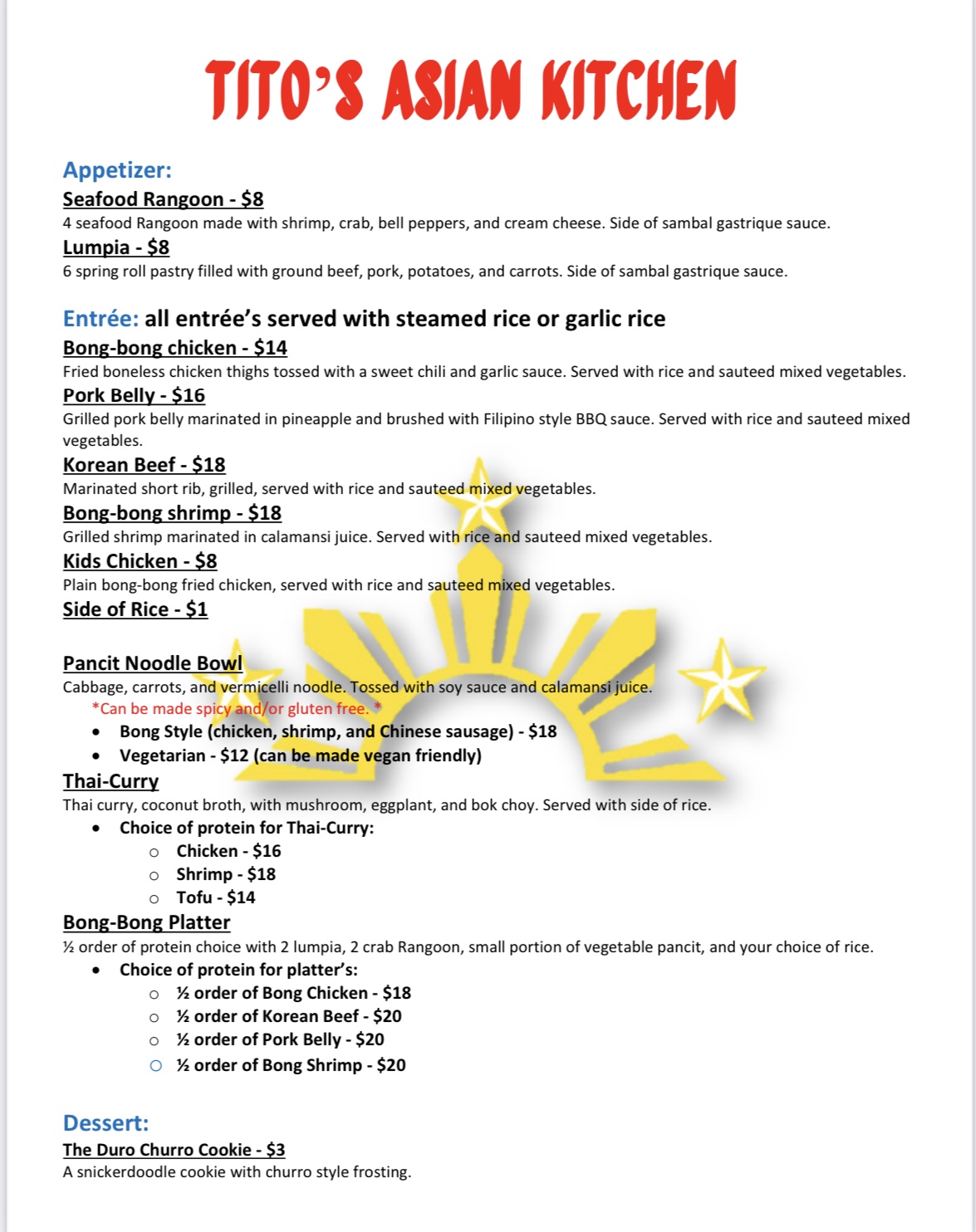 Full Service Catering, Lunch Catering Service | New Albany, OH | Titos ...